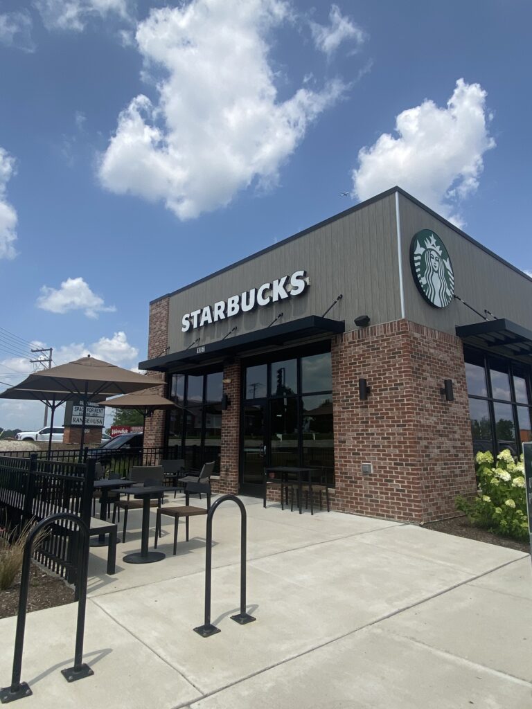 Starbucks - New Path Construction